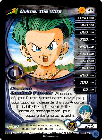 45 - Bulma, the Wife Limited – DBZ Outpost