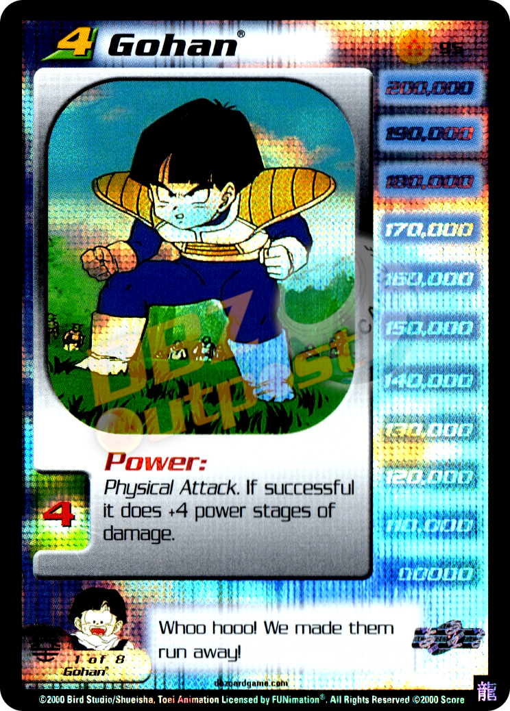 95 - Gohan Limited Foil – DBZ Outpost