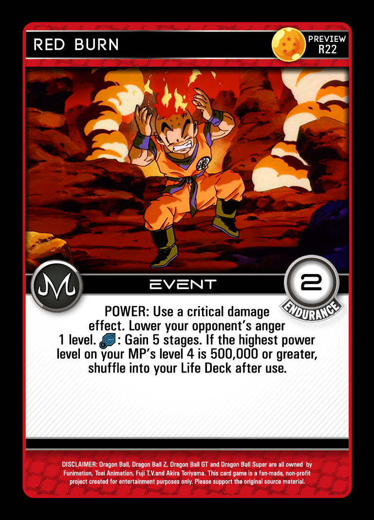 R22 Red Burn – DBZ Outpost