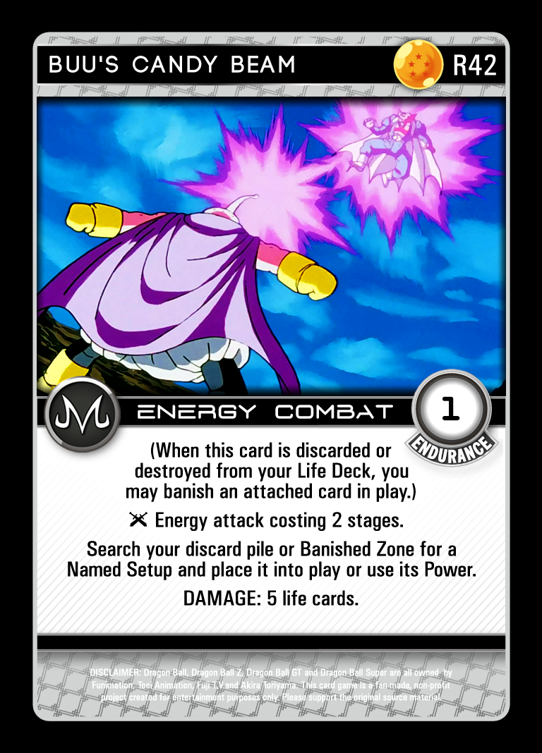 R42 Buu's Candy Beam – DBZ Outpost