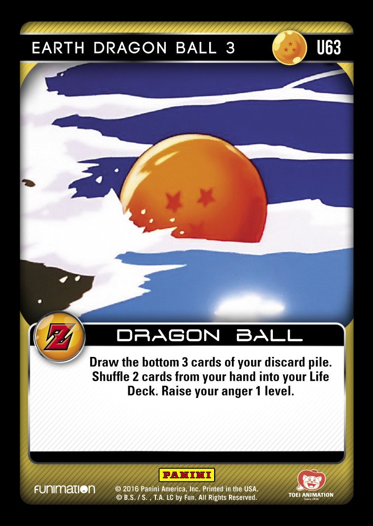 U63 Earth Dragon Ball 3 – DBZ Outpost