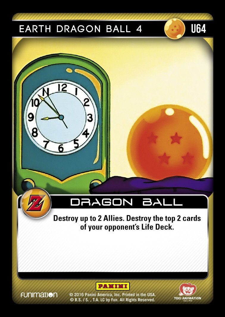 U64 Earth Dragon Ball 4 – DBZ Outpost