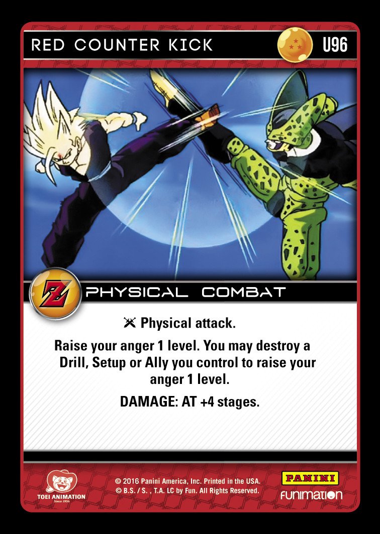 U96 Red Counter Kick – DBZ Outpost