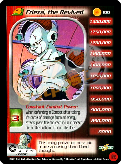 100 - Frieza, the Revived Limited Foil – DBZ Outpost