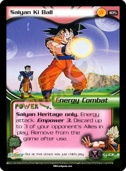 105 - Saiyan Ki Ball Unlimited – DBZ Outpost