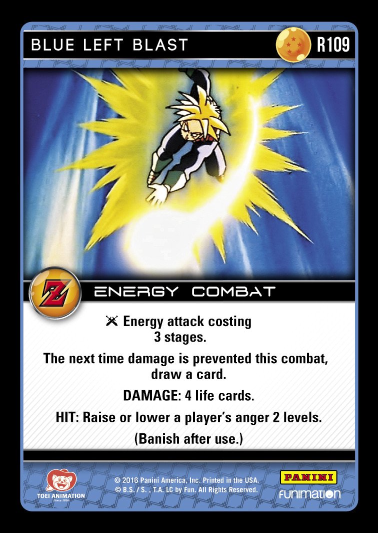 R109 Blue Left Blast – DBZ Outpost