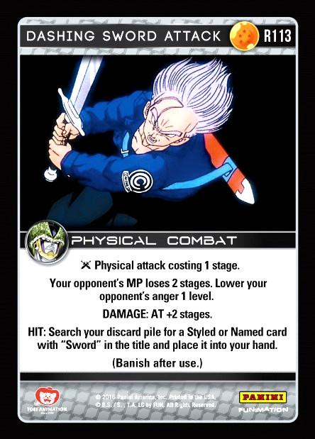 R113 Dashing Sword Attack – DBZ Outpost