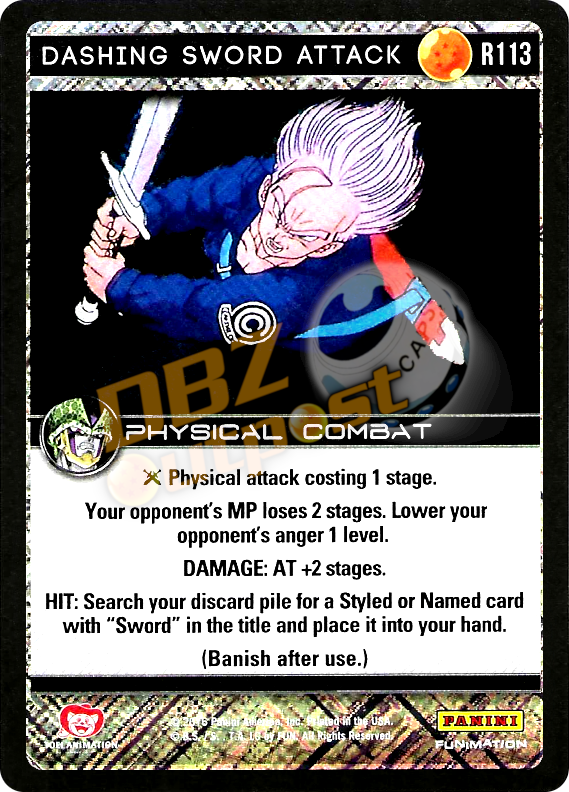 R113 Dashing Sword Attack Foil – DBZ Outpost