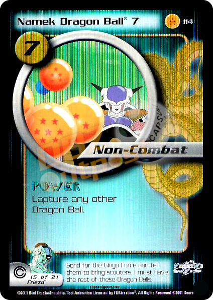 114 - Namek Dragon Ball 7 Unlimited Foil – DBZ Outpost
