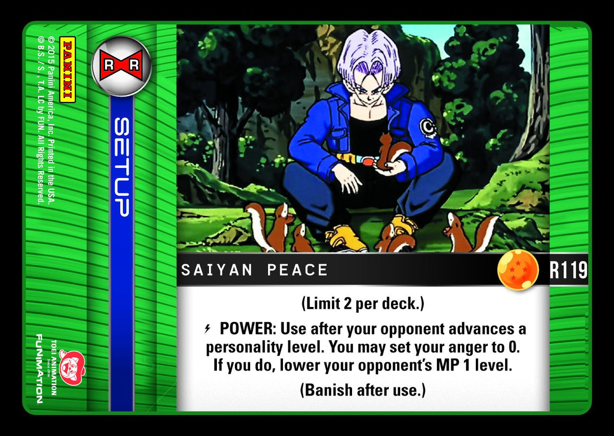 R119 Saiyan Peace – DBZ Outpost