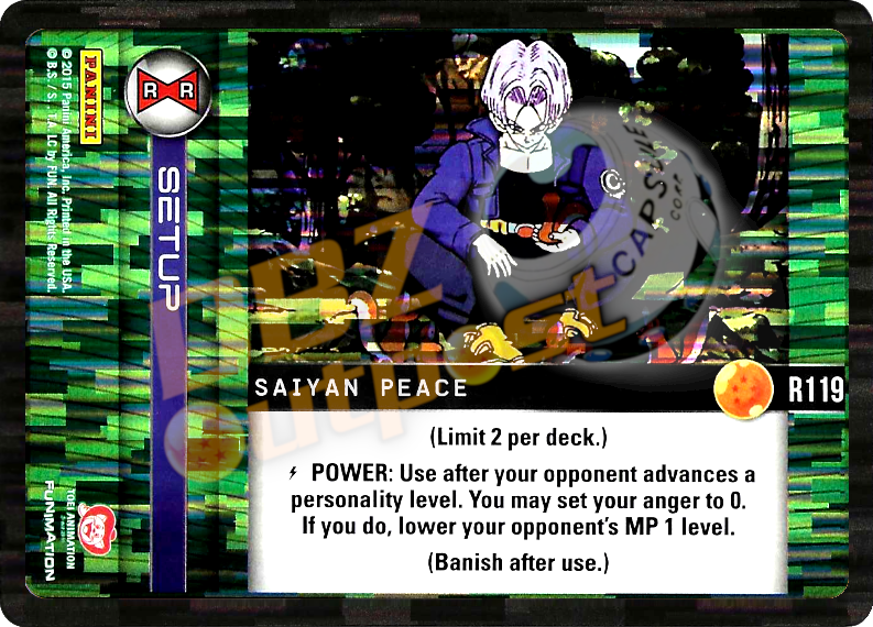 R119 Saiyan Peace Foil – DBZ Outpost