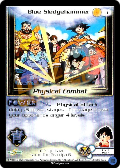 11 - Blue Sledgehammer Limited – DBZ Outpost