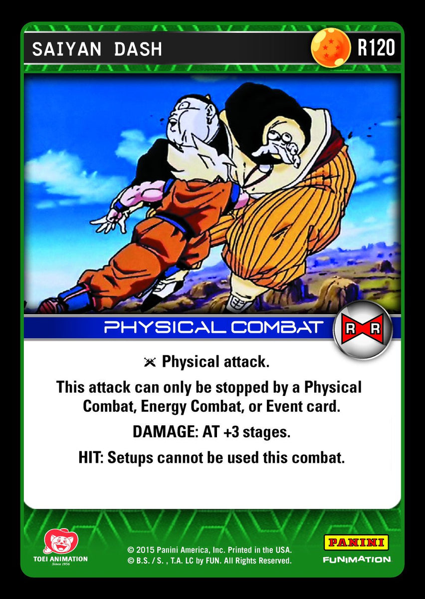 R120 Saiyan Dash – DBZ Outpost