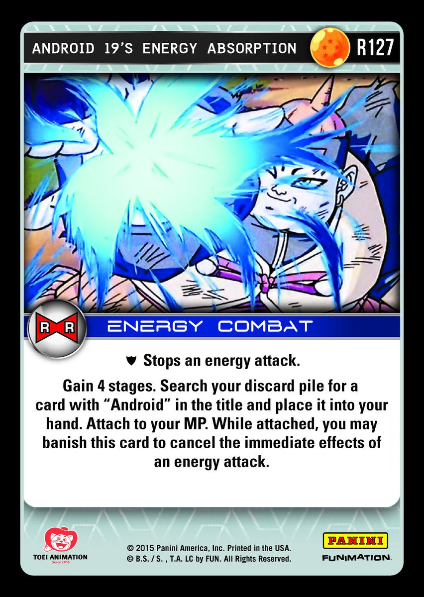 R127 Android 19's Energy Absorption – DBZ Outpost