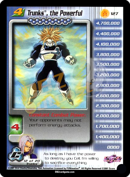 127 - Trunks, the Powerful Unlimited – DBZ Outpost