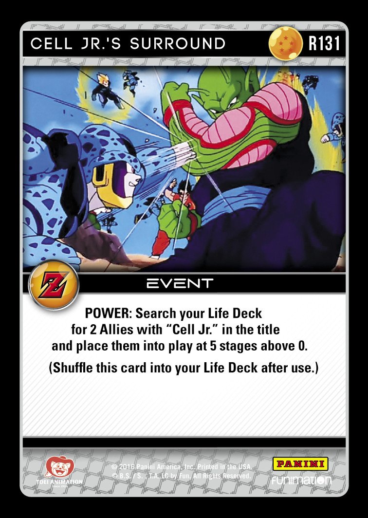 R131 Cell Jr's Surround – DBZ Outpost