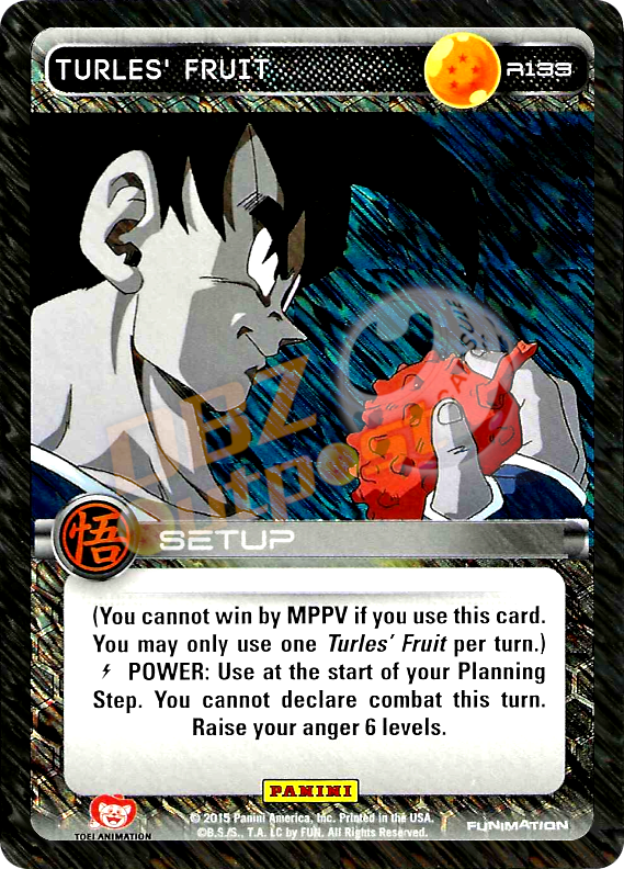 R133 Turles' Fruit Foil – DBZ Outpost