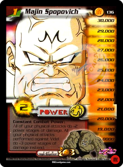 136 - Majin Spopovich Limited – DBZ Outpost