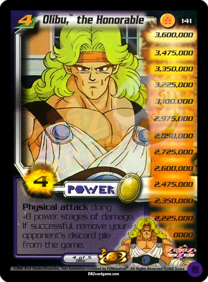 141 - Olibu, the Honorable Limited Foil – DBZ Outpost