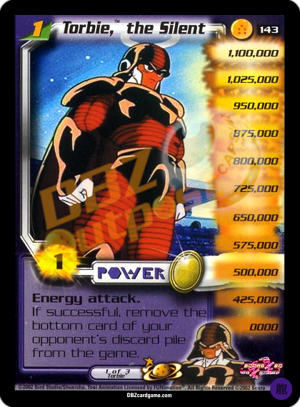 143 - Torbie, the Silent Limited – DBZ Outpost