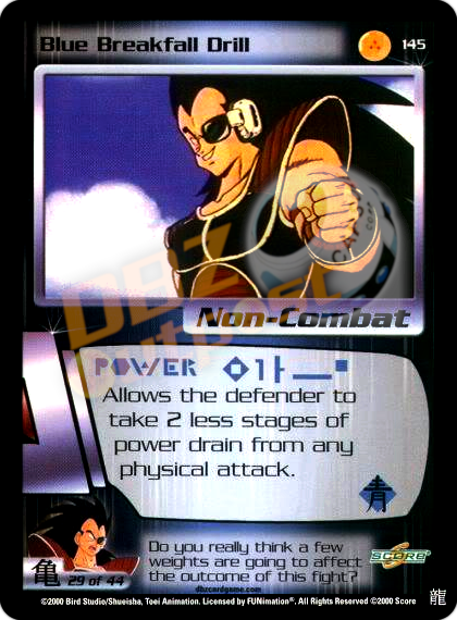 145 - Blue Breakfall Drill Limited – DBZ Outpost