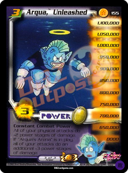 155 - Arqua, Unleashed Limited – DBZ Outpost