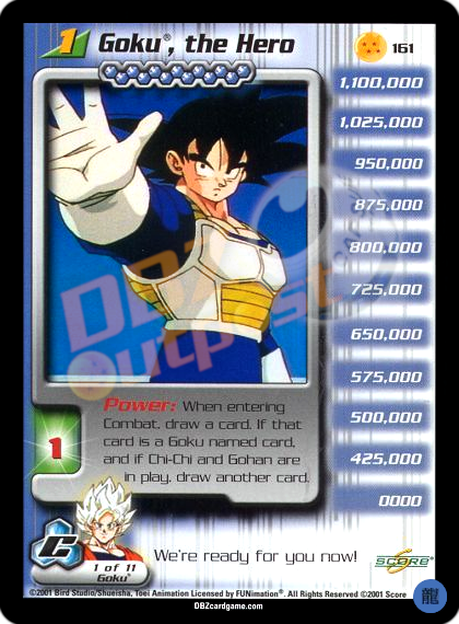 161 - Goku, the Hero Limited – DBZ Outpost