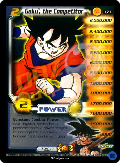 171 - Goku, the Competitor Limited – DBZ Outpost