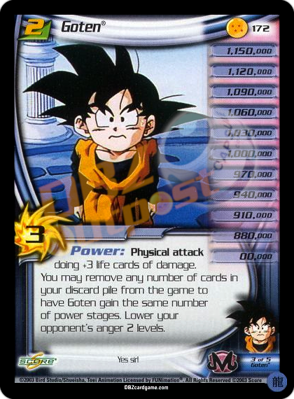 172 - Goten Limited – DBZ Outpost