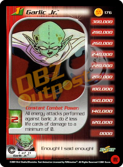 176 - Garlic Jr. Limited – DBZ Outpost