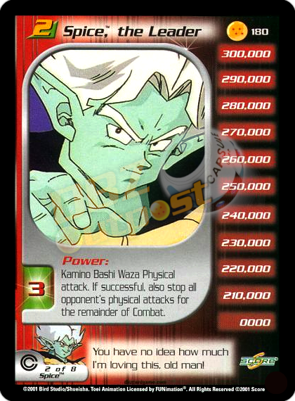 180 - Spice, the Leader Unlimited – DBZ Outpost