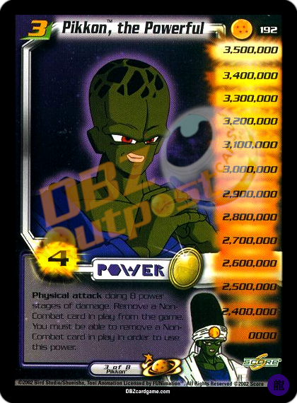 192 - Pikkon, the Powerful Limited – DBZ Outpost