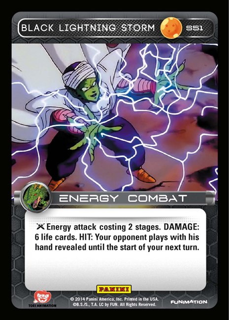 S51 Black Lightning Storm – DBZ Outpost