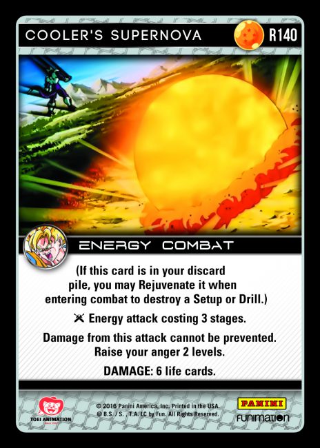 R140 Cooler's Supernova – DBZ Outpost