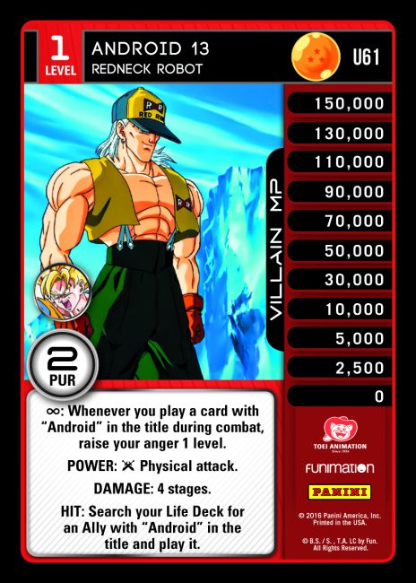 U61 Android 13 Redneck Robot – DBZ Outpost