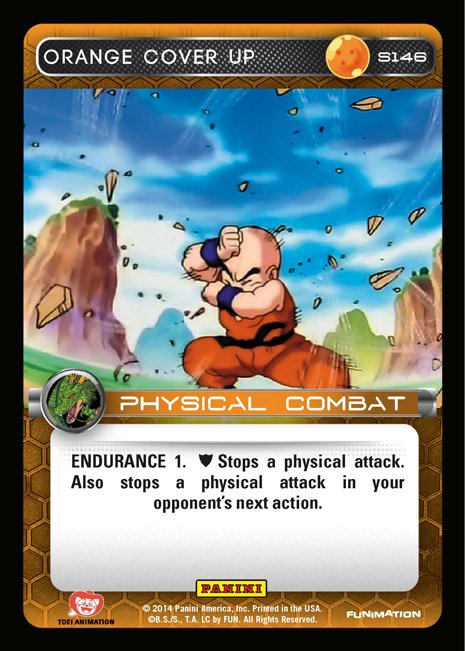 S146 Orange Cover Up – DBZ Outpost