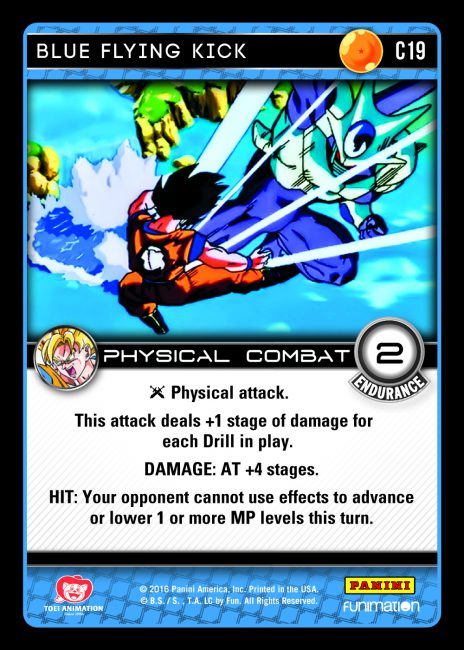 C19 Blue Flying Kick – DBZ Outpost