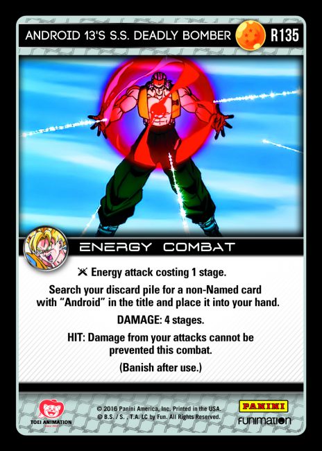 R135 Android 13's S.S. Deadly Bomber – DBZ Outpost