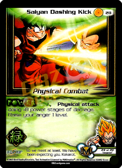 28 - Saiyan Dashing Kick Unlimited – DBZ Outpost