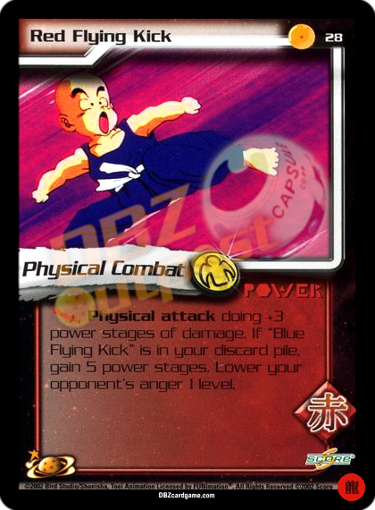 28 - Red Flying Kick Limited – DBZ Outpost