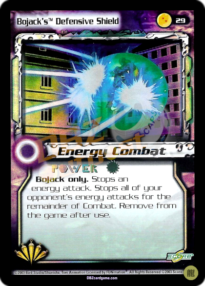 29 - Bojack's Defensive Shield – DBZ Outpost