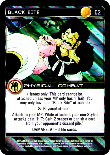 C2 Black Bite Foil – DBZ Outpost