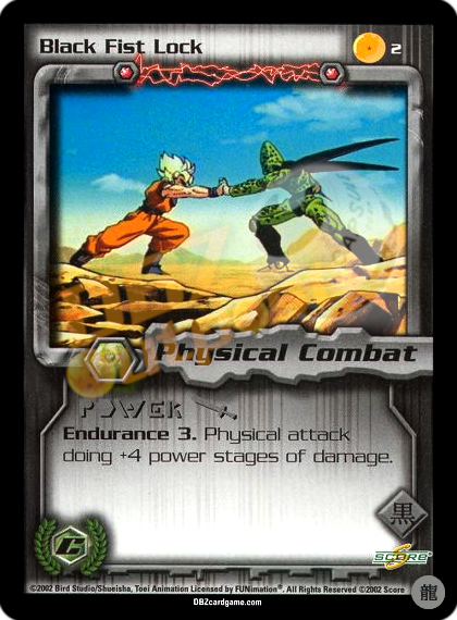 2 - Black Fist Lock Limited Foil – DBZ Outpost
