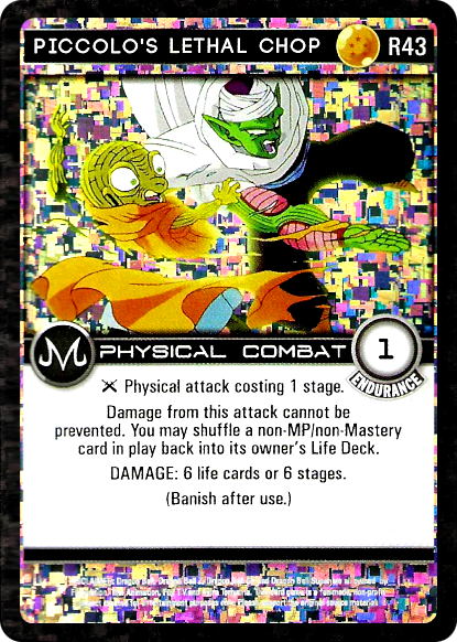 R43 Piccolo's Lethal Chop Foil – DBZ Outpost