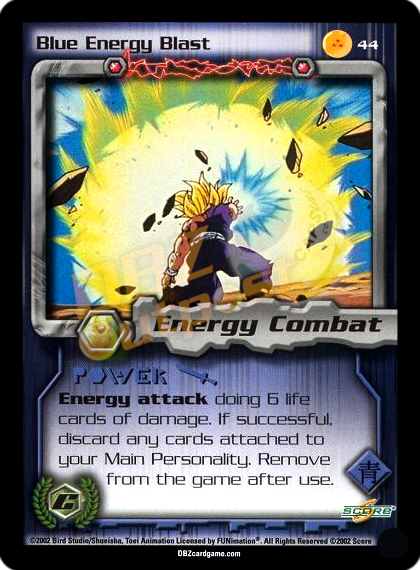 44 - Blue Energy Blast Unlimited – DBZ Outpost