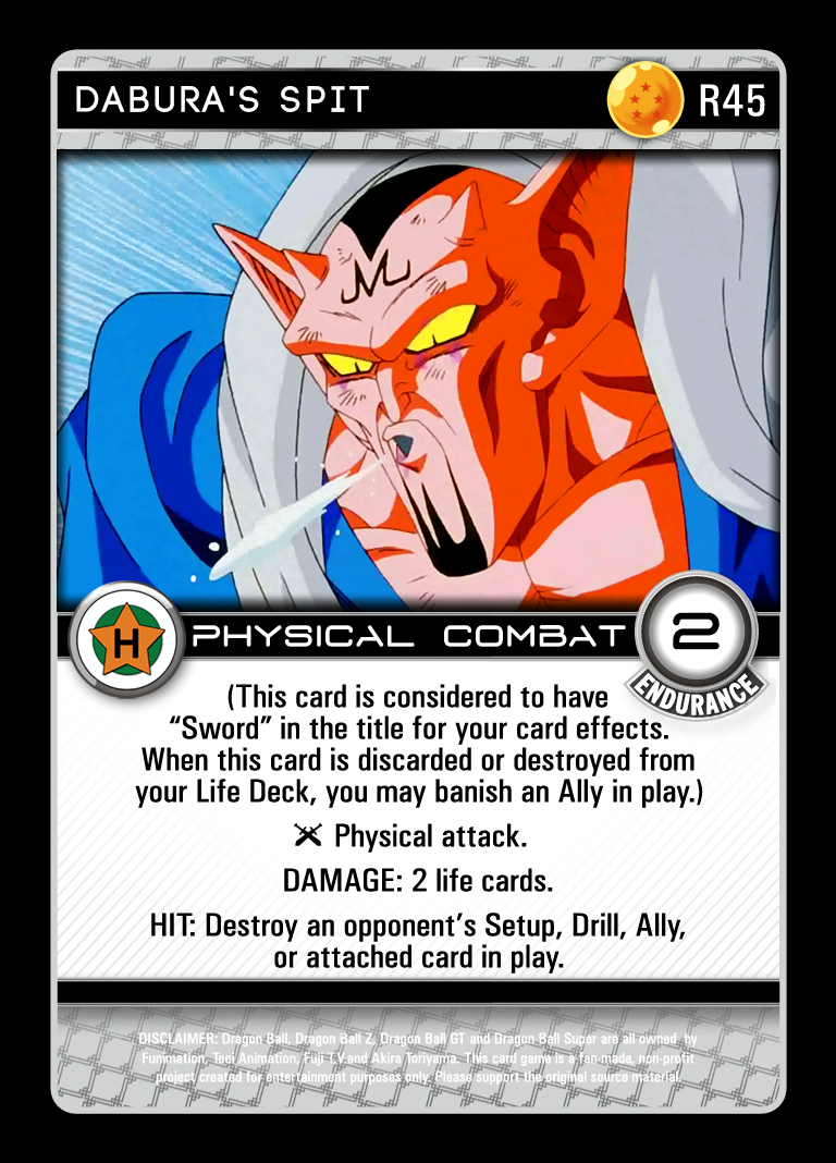 R45 Dabura's Spit – DBZ Outpost