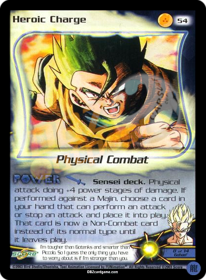 54 - Heroic Charge Limited – DBZ Outpost