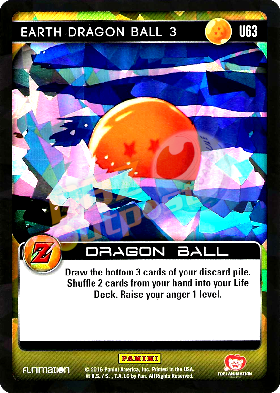 U63 Earth Dragon Ball 3 Foil – DBZ Outpost