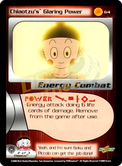64 - Chiaotzu's Glaring Power Unlimited – DBZ Outpost