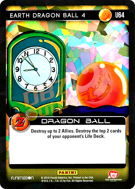 U64 Earth Dragon Ball 4 Foil – DBZ Outpost